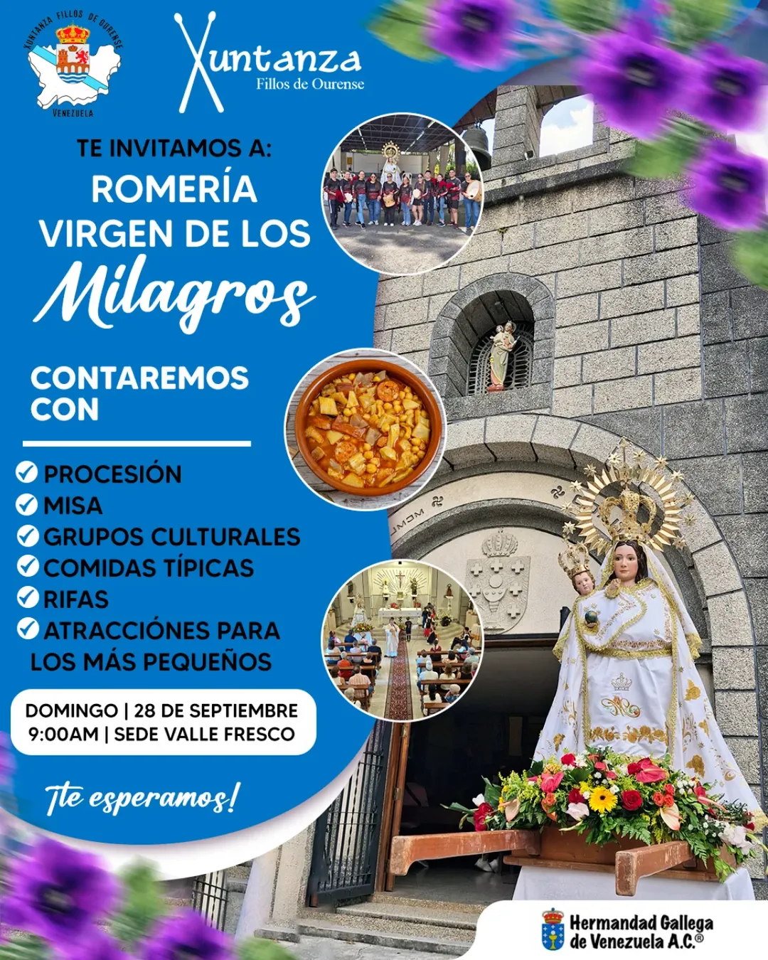 Romería de la Virgen de los Milagros de la Hermandad Gallega de ...
